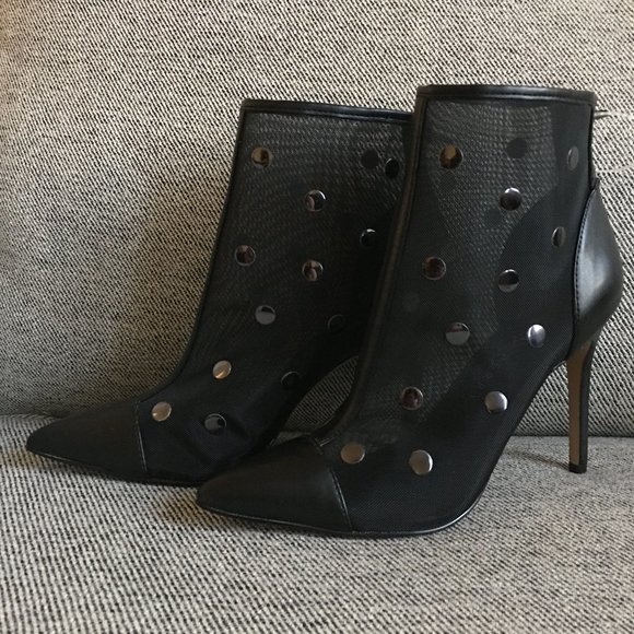 Katy Perry Collections | Shoes | Katy Perry Mesh Captoe Ankle Boots The ...